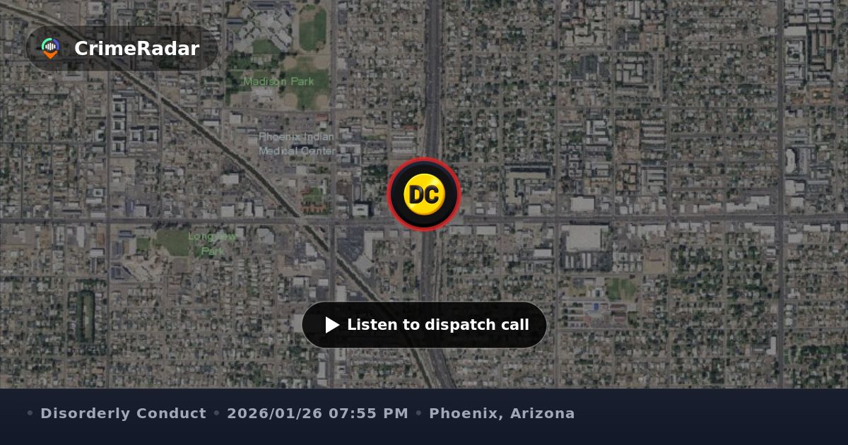 Deputies address disturbance at apartment complex, Phoenix AZ | CrimeRadar