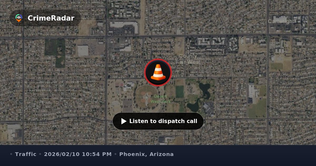 Police conduct high‑risk traffic stop at complex, Phoenix AZ | CrimeRadar
