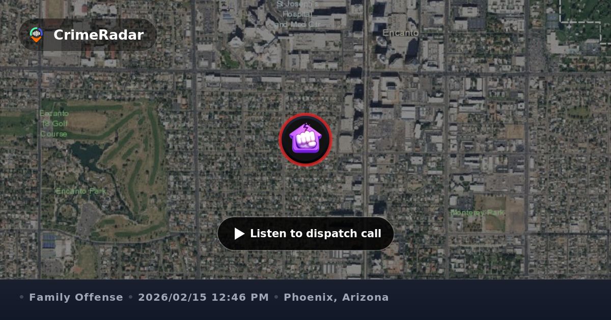 Welfare check after report of disturbance with children, Phoenix AZ ...
