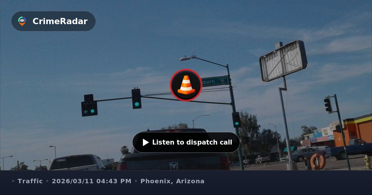Traffic signals out at 19th Avenue and Osborn Road, Phoenix AZ | CrimeRadar