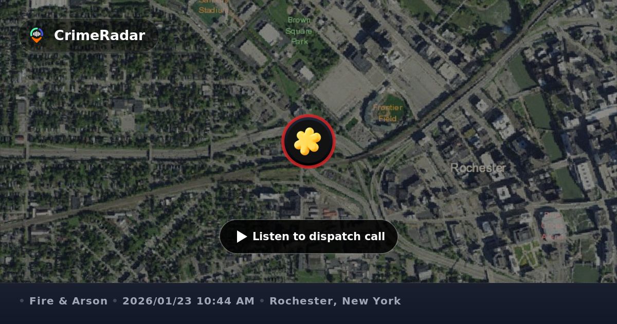 Mechanical issue triggers alarm near West Main St, Rochester NY ...