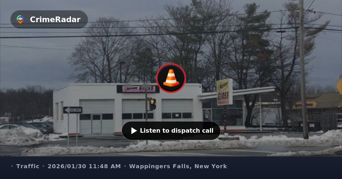 Two-vehicle crash reported near East Main St, Wappingers Falls NY ...