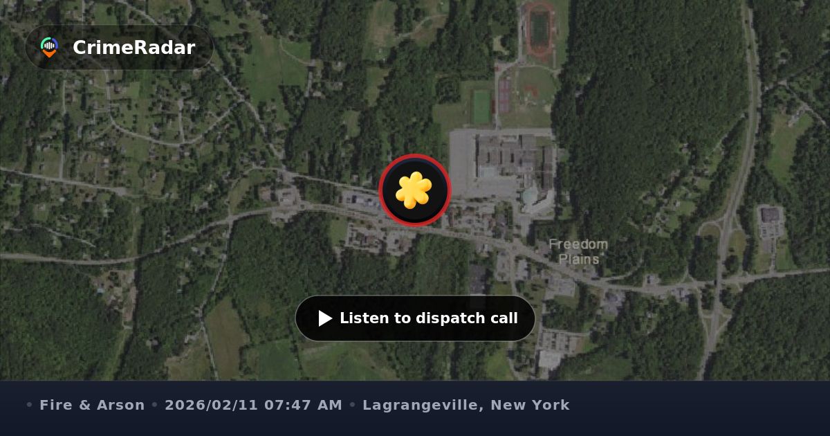 Automatic fire alarm at La Grangetown Square, Lagrangeville NY | CrimeRadar
