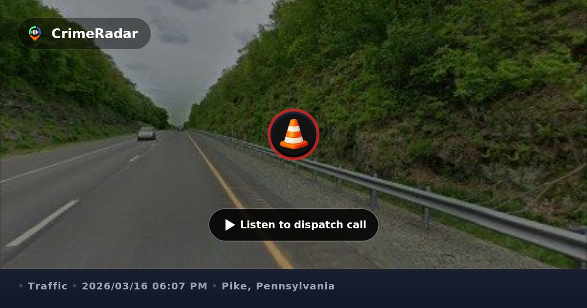 Motorcycle crash on Interstate 84 in Palmyra Township, Pike County PA ...