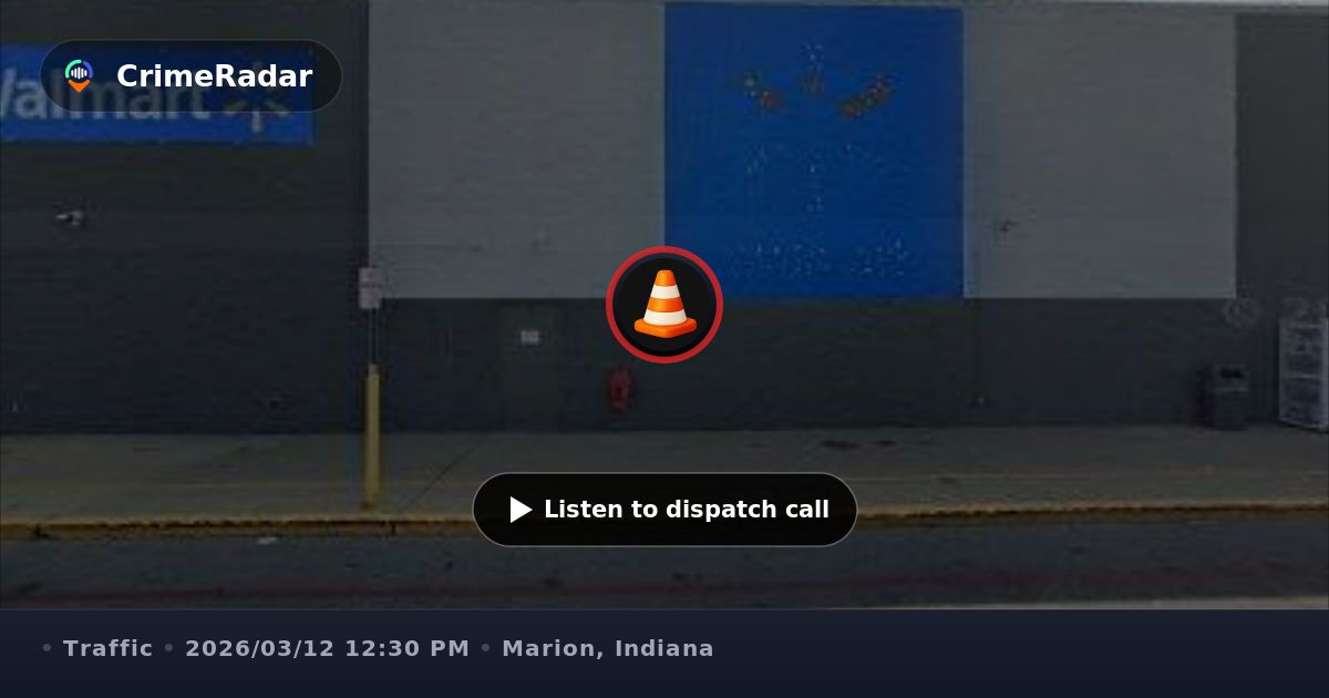 Hit-and-run crash in Walmart parking lot, Marion IN | CrimeRadar