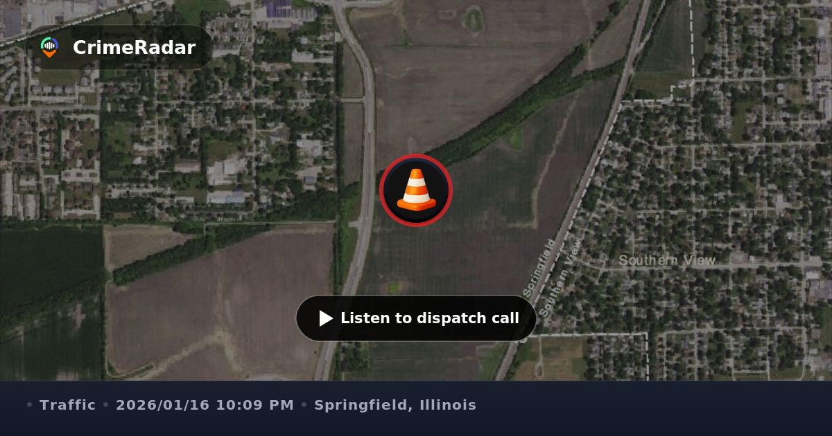 Traffic collision near MacArthur and Legacy Pointe, Springfield IL ...