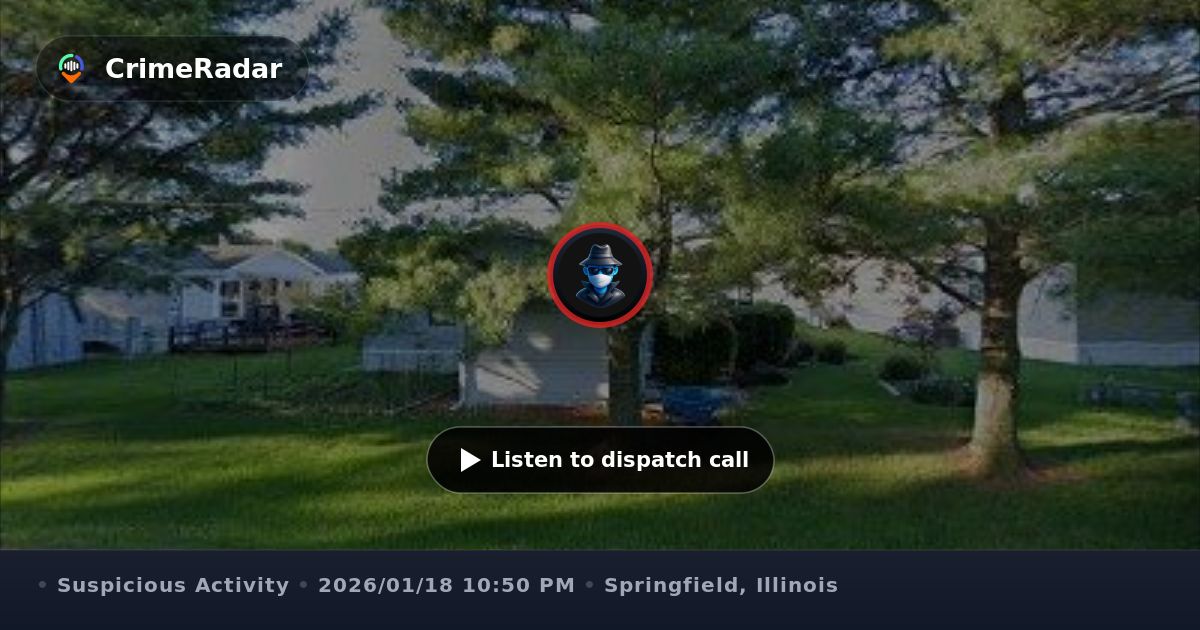 Unsecured door prompts police response on Ridge Ave, Springfield IL ...