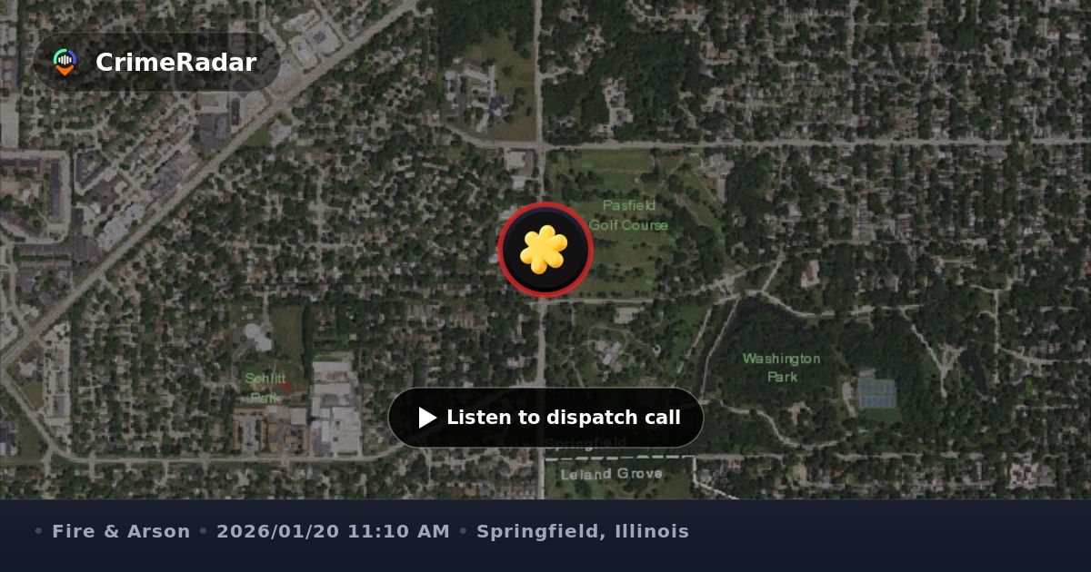 Fire crew clears after alarm investigation on Turnberry, Springfield IL ...