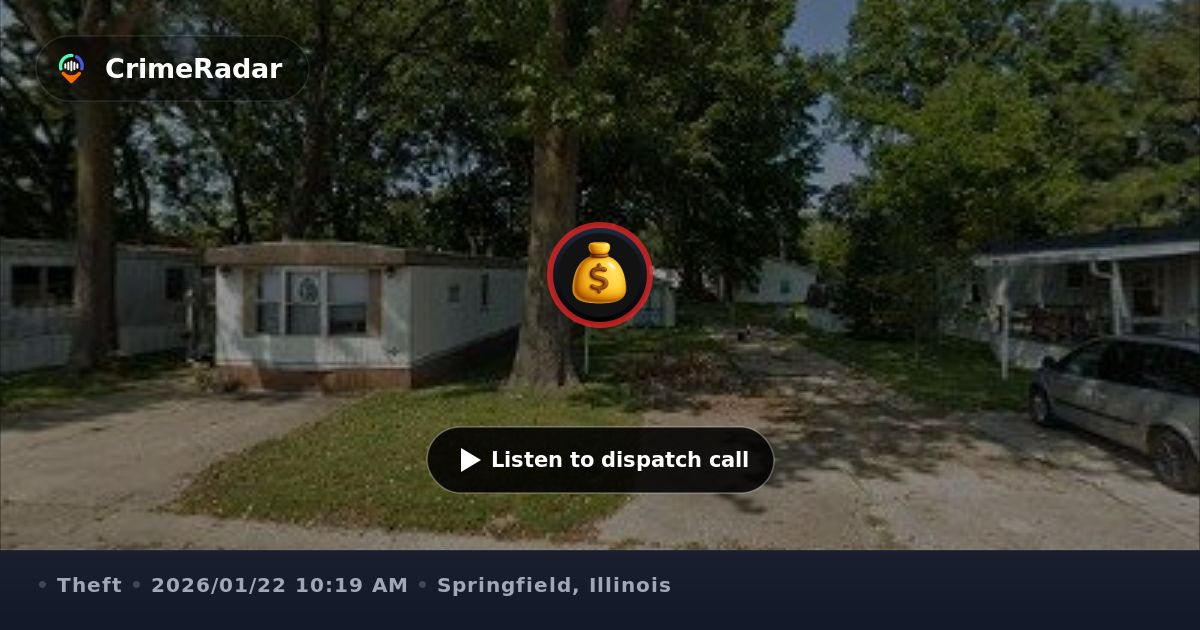 Possible theft near Ridge Ave in Springfield, Springfield IL | CrimeRadar