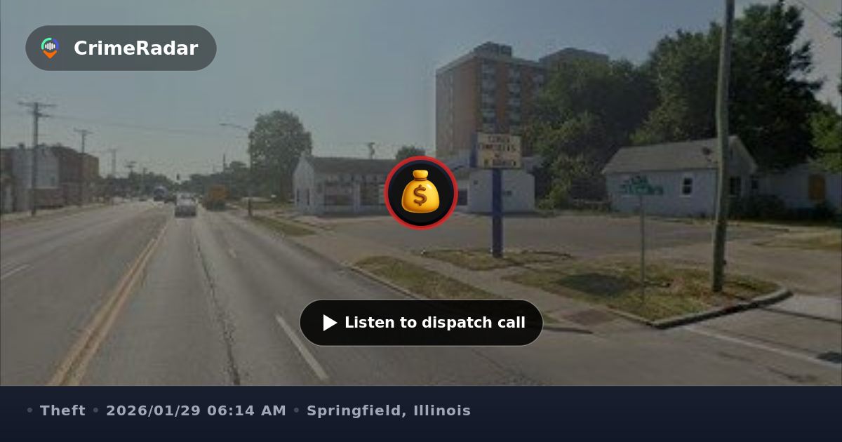 Possible shoplifting reported near North Seventh, Springfield IL | CrimeRadar