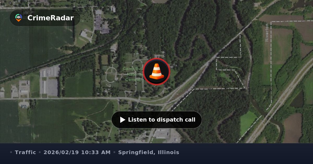 White van involved in incident near Camp Butler exit, Springfield IL ...