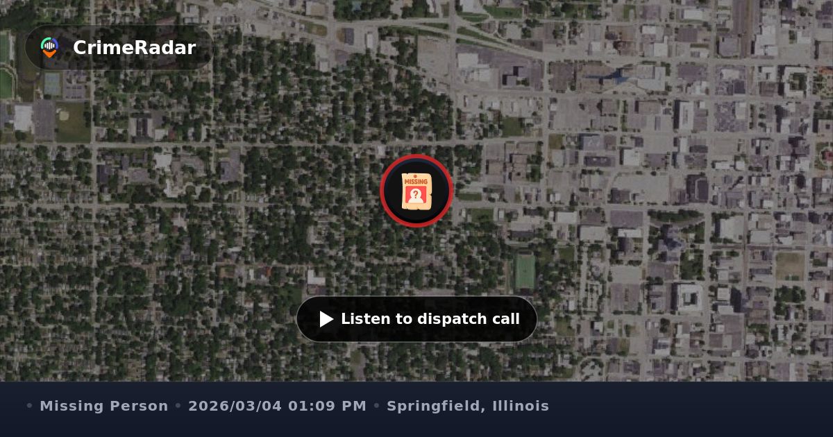 Police seeking missing 14-year-old girl, Springfield IL | CrimeRadar