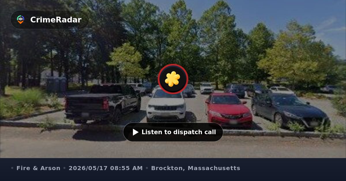 Brush fire response wraps up at DW Field Park, Brockton MA | CrimeRadar