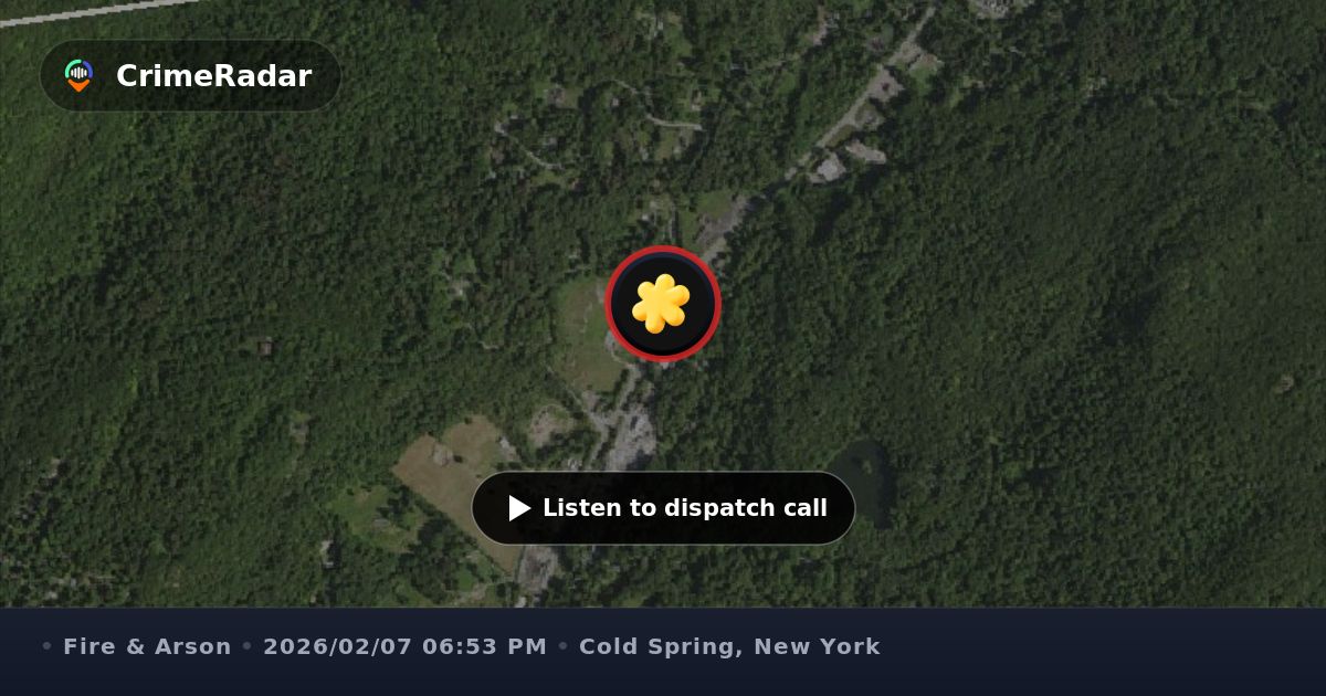 Fire department responds to possible CO incident, Cold Spring NY ...