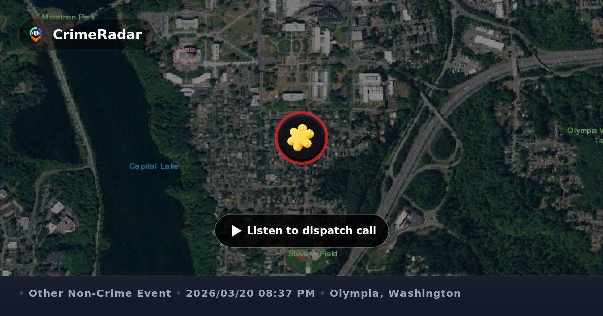 Burst pipe flooding laundry room at residence, Olympia WA | CrimeRadar