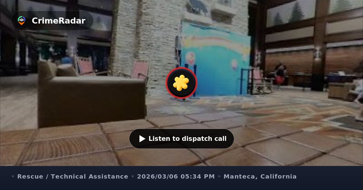 Person stuck in elevator at Great Wolf Lodge, Manteca CA | CrimeRadar