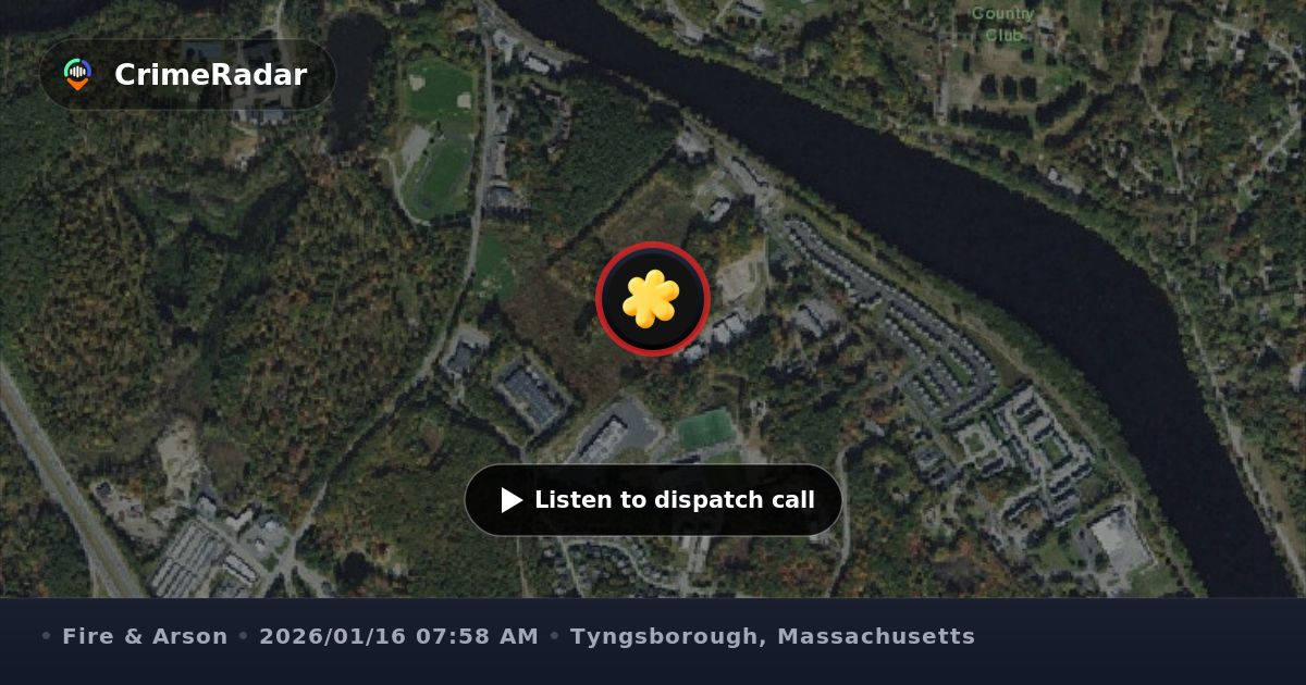 Faulty detector triggers alarm on Thoreau Ln, Tyngsborough MA | CrimeRadar