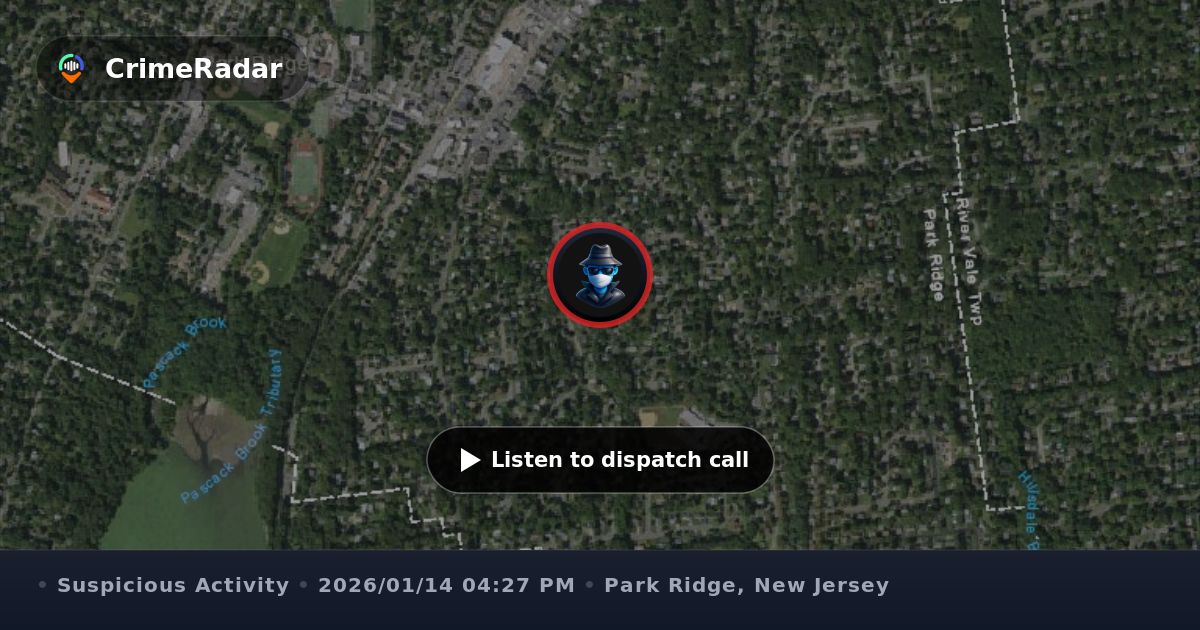 Abandoned 911 calls traced near Kinderkamack Rd, Park Ridge NJ | CrimeRadar