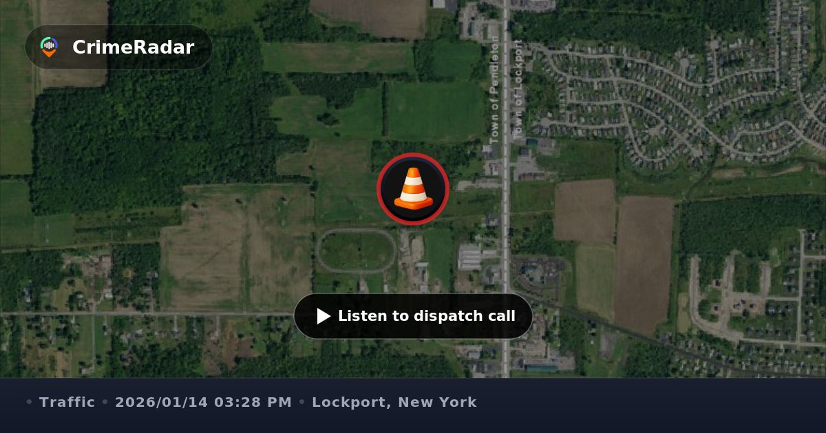 Apparent two-car crash near South Transit Rd, Lockport NY | CrimeRadar