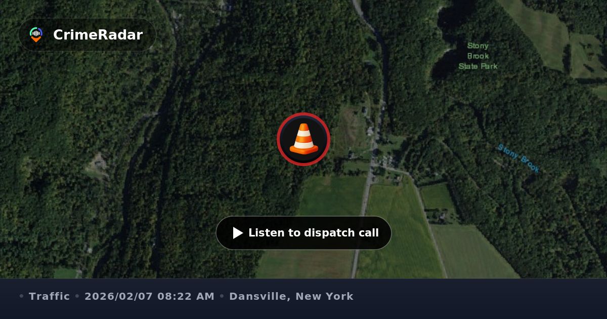 Two cars collide near State Route 36, Dansville NY | CrimeRadar