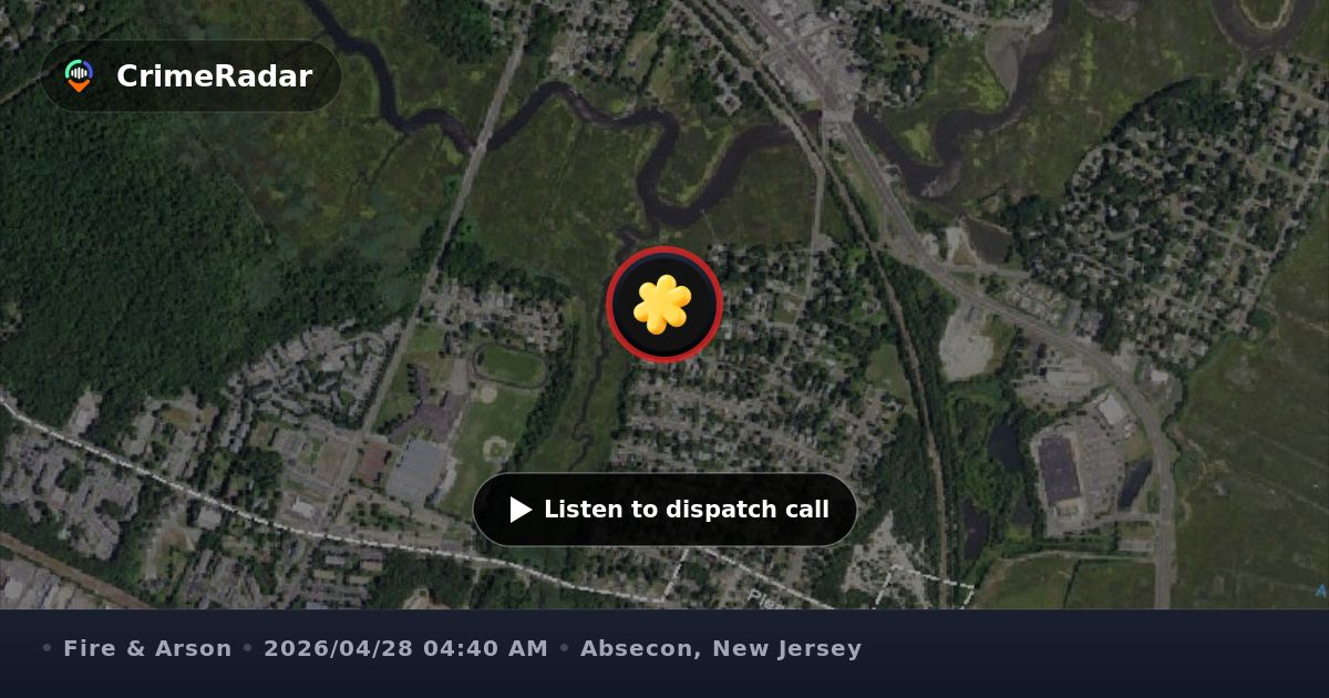 Smoke condition reported in crawl space, Absecon NJ | CrimeRadar