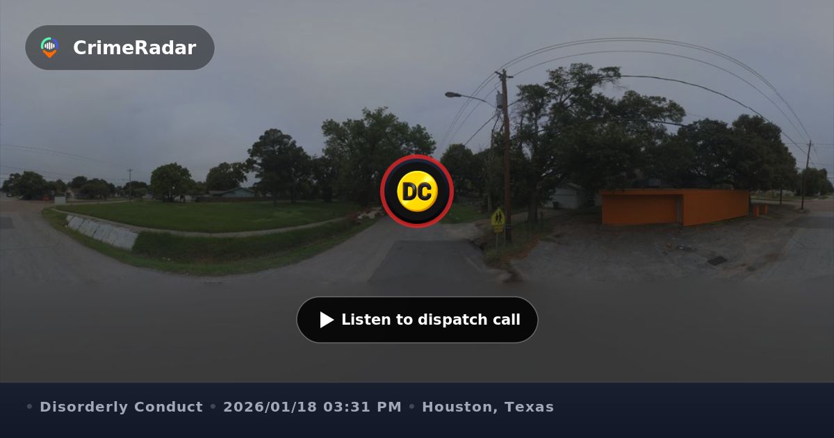 Possible solicitation near Roswell St, Houston TX | CrimeRadar