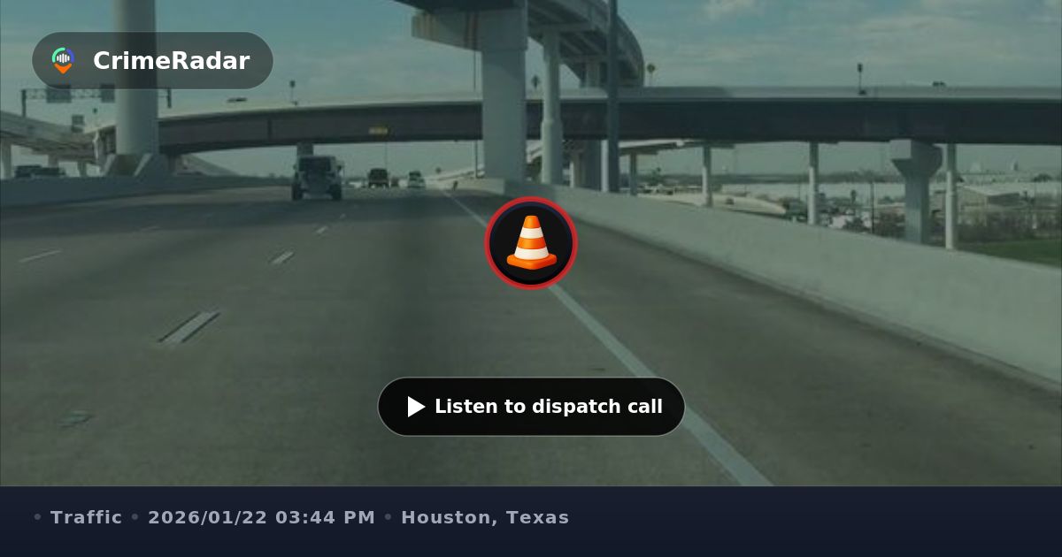 Major vehicle accident near Northwest Freeway, Houston TX | CrimeRadar