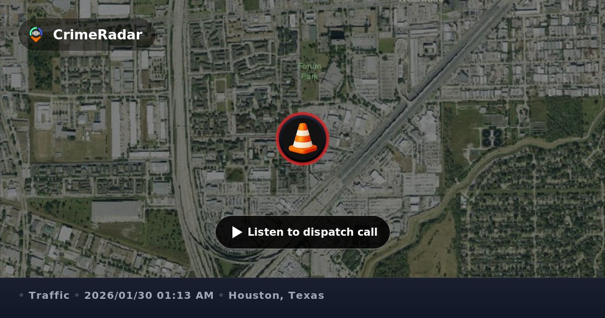 Traffic stop conducted on Southwest Freeway, Houston TX | CrimeRadar