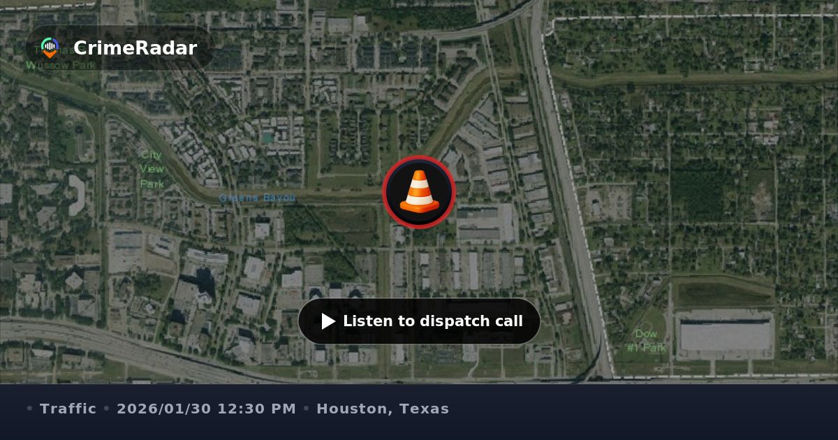 Traffic hazard reported near Sam Houston Parkway, Houston TX | CrimeRadar