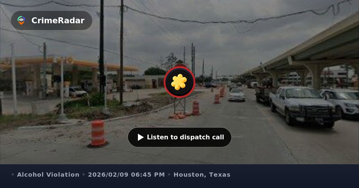 Possible DWI near FM 1960 and West Lake Houston Pkwy, Houston TX ...