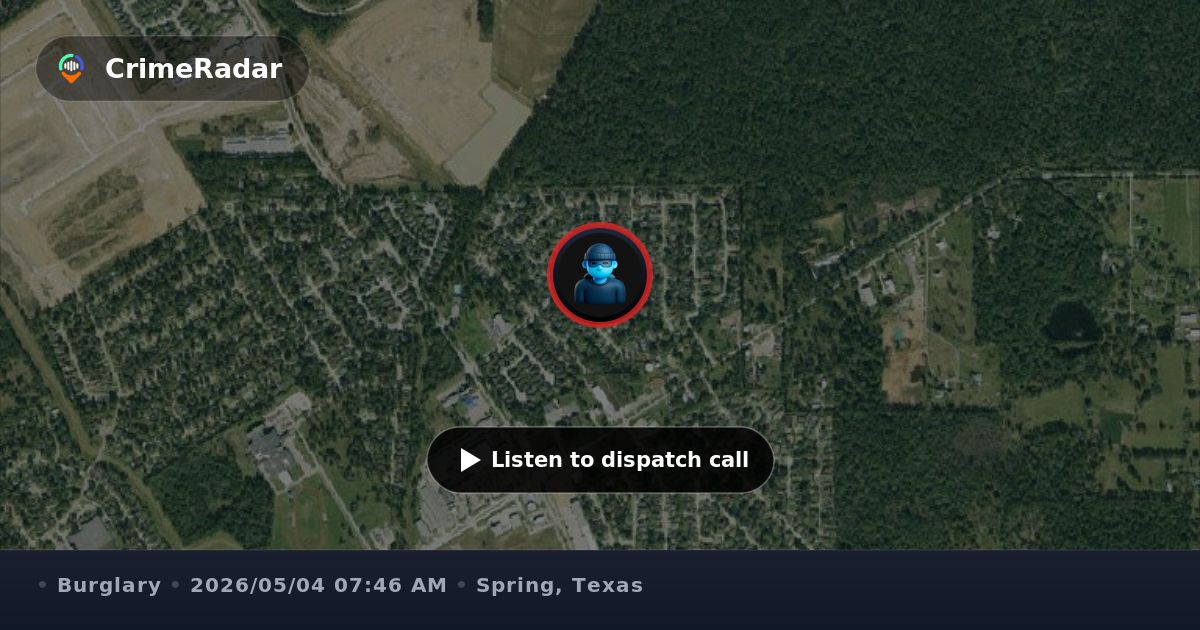 Criminal trespass reported at Kroger store, Spring TX | CrimeRadar