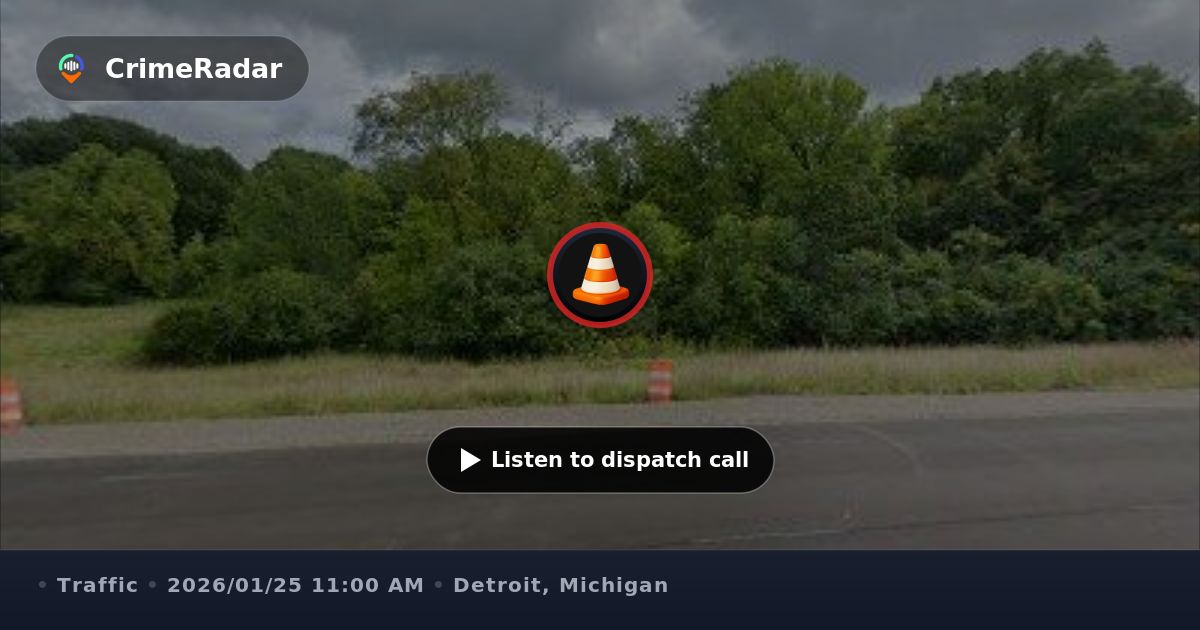 Multi-vehicle crash near East Outer Drive, Detroit MI | CrimeRadar