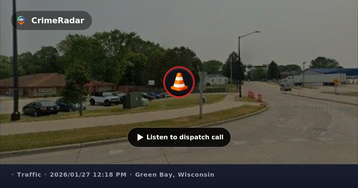 Traffic slowed by debris on Mason Street Bridge, Green Bay WI | CrimeRadar