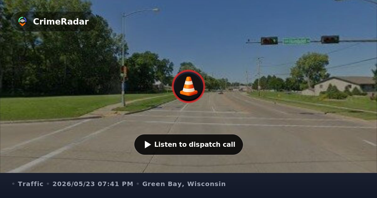 Traffic stop on silver Chevy Malibu in Green Bay, Green Bay WI | CrimeRadar