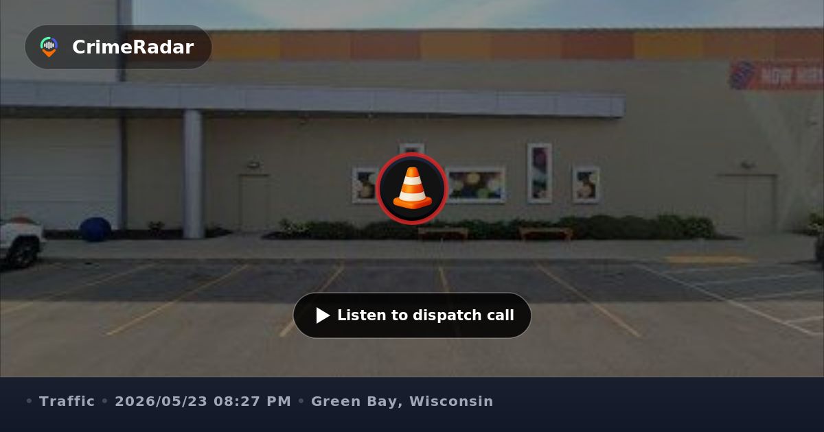 Two-vehicle crash at Kimball Street parking lot, Green Bay WI | CrimeRadar