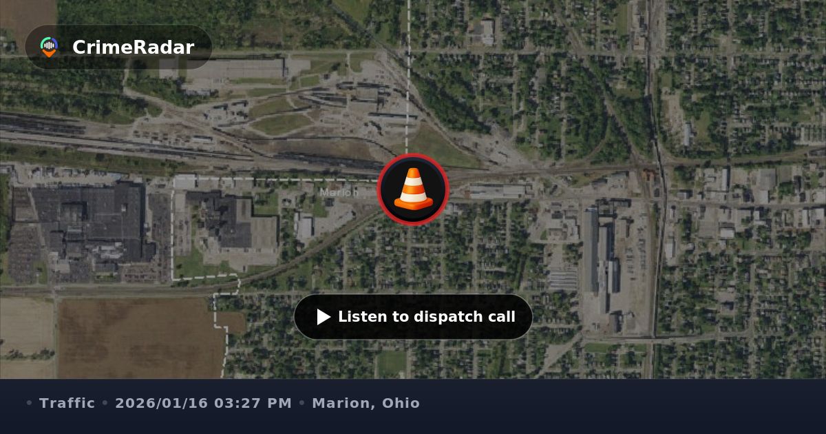 Traffic stop conducted near Scioto and Center, Marion OH | CrimeRadar