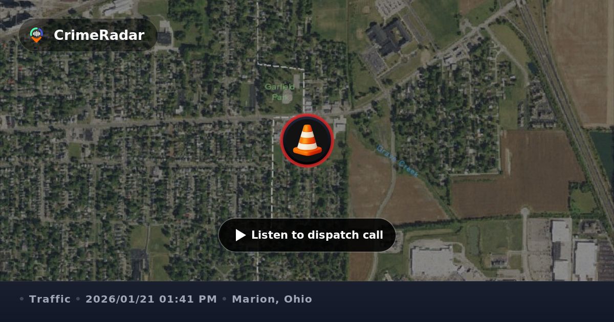Traffic check on Peterson Avenue, Marion County OH | CrimeRadar