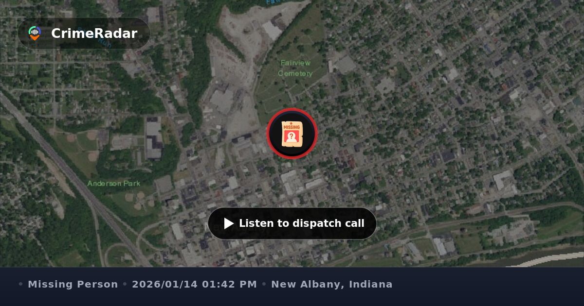 Deputies check area after phone ping with voices heard, New Albany IN ...