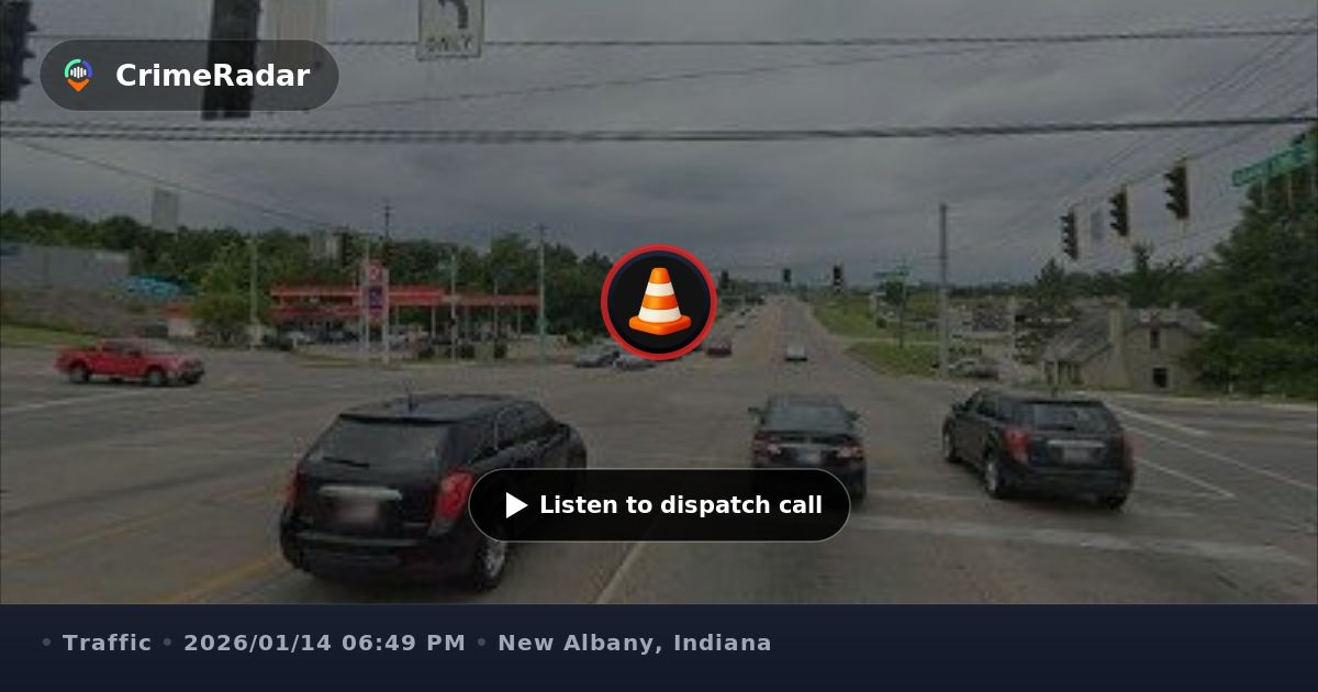 Multiple vehicles off road near Grant Line Rd, New Albany IN | CrimeRadar