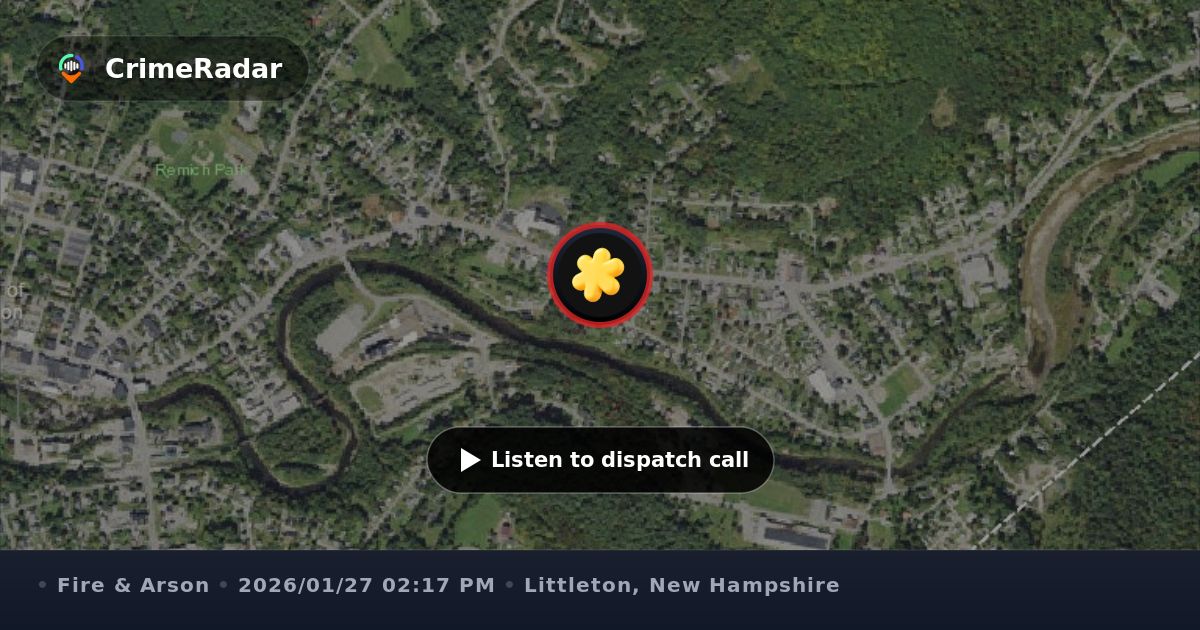 Possible propane odor near Rail Trail Village, Littleton NH | CrimeRadar