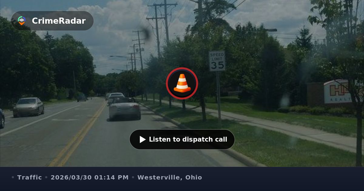 Auto accident at North State Street and County Line Road, Westerville ...
