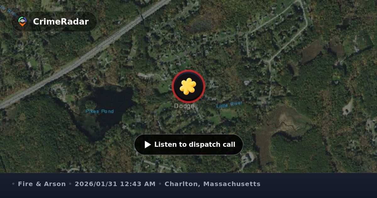 Fire crews respond to church alarm on Hammond Hill Rd, Charlton MA ...