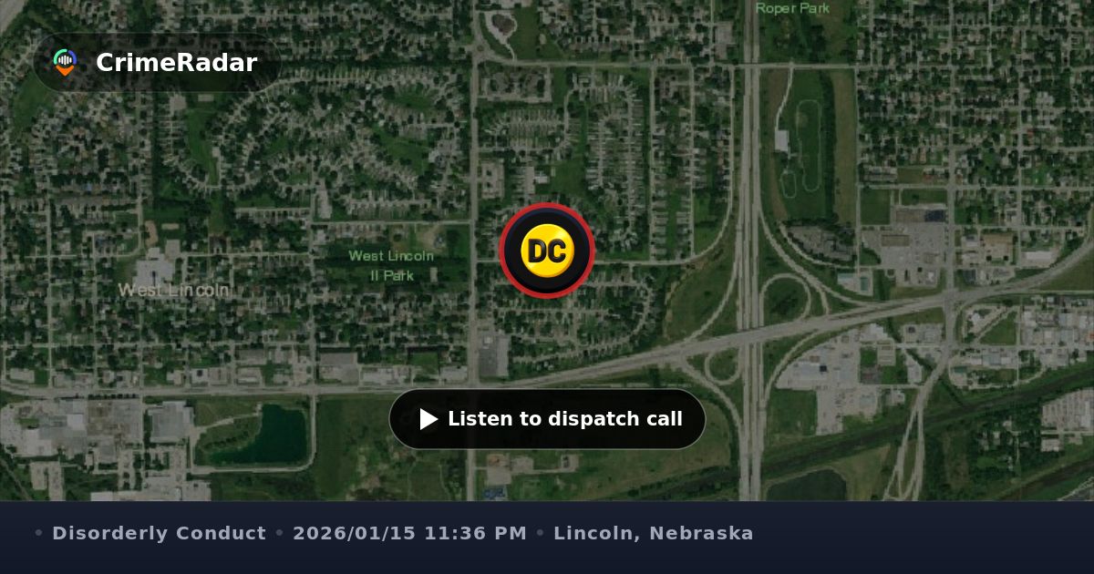Deputies respond to verbal dispute near Alexander Rd, Lincoln NE ...