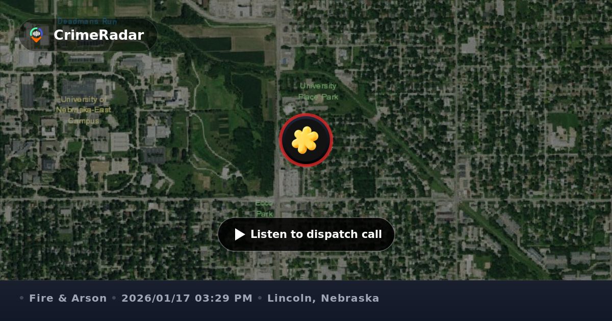 Smoke reported at restaurant near North 48th St, Lincoln NE | CrimeRadar