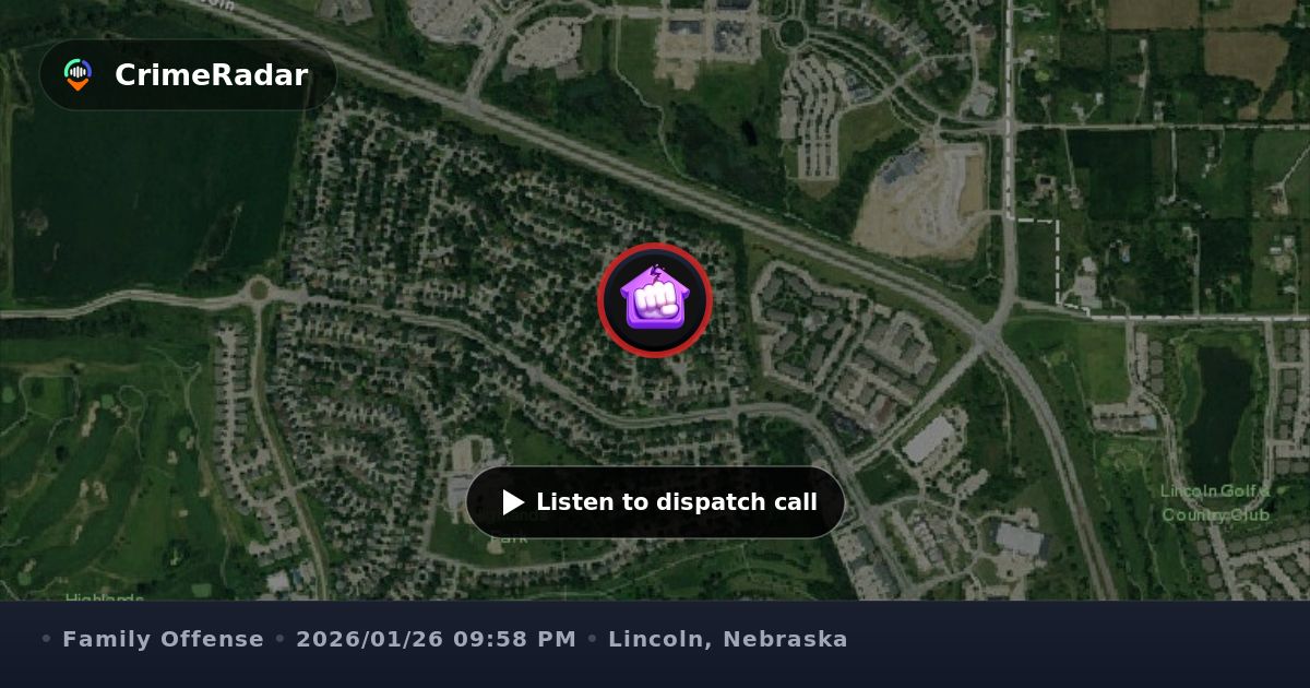 Possible neglect checked near West Keating Circle, Lincoln NE | CrimeRadar
