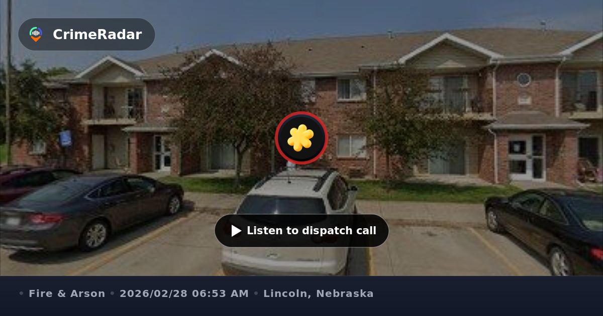 Lantern reported on fire at Meridian Drive home, Lincoln NE | CrimeRadar