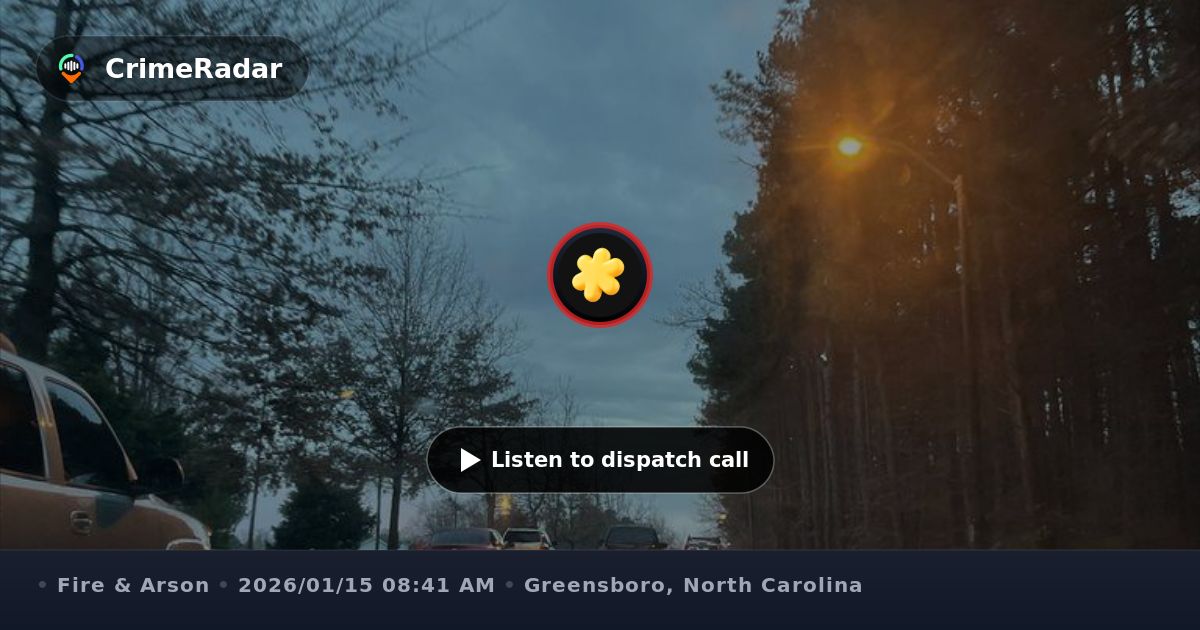 Hazmat crews address spill on South Holden Rd, Greensboro NC | CrimeRadar