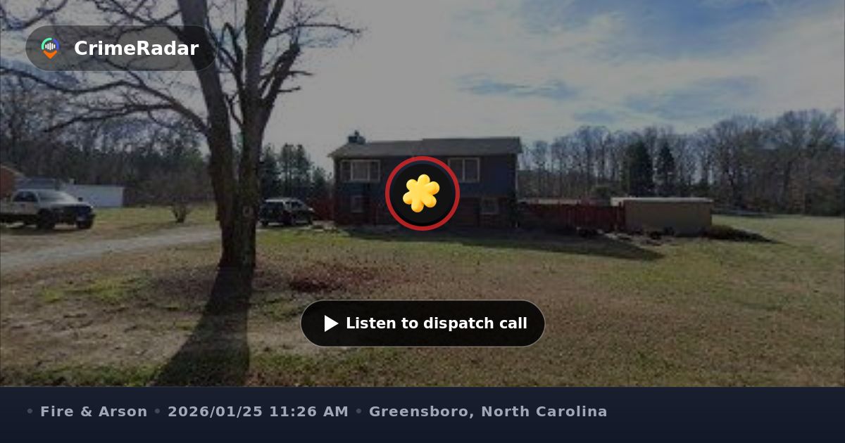 Crews respond to building fire near Hickory Grove Rd, Greensboro NC ...
