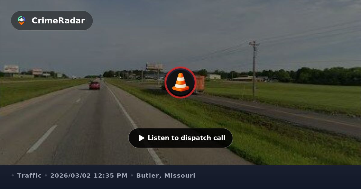 Erratic driver reported on US 60 westbound, Butler County MO | CrimeRadar