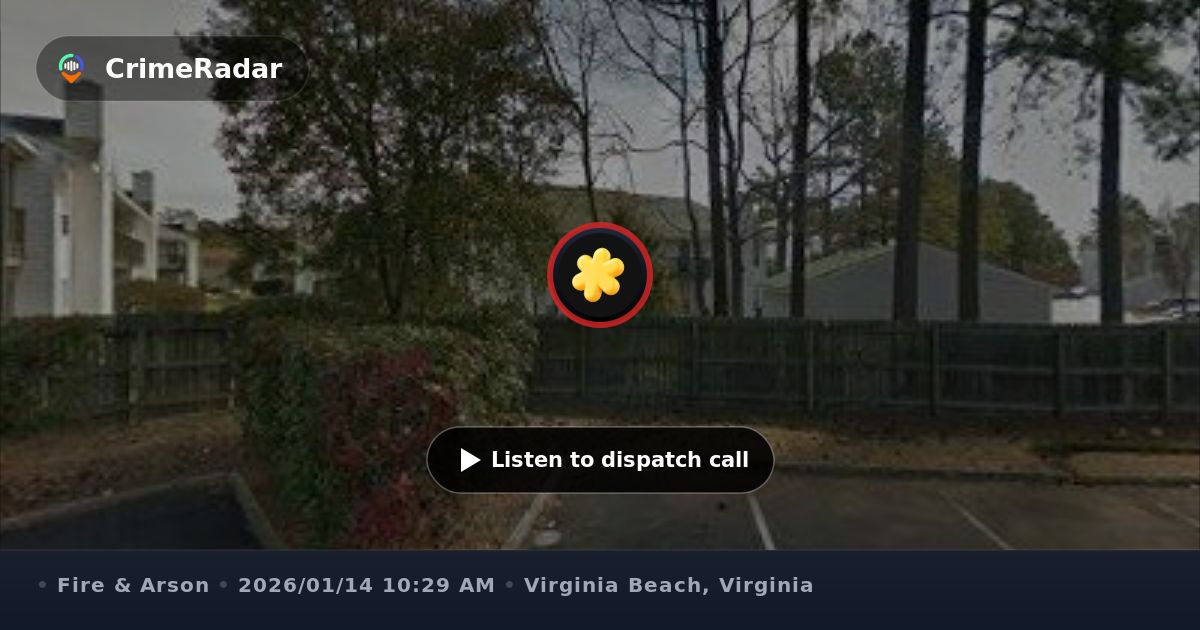 Fire crews check smoke alarm near Pheasant Run, Virginia Beach VA ...